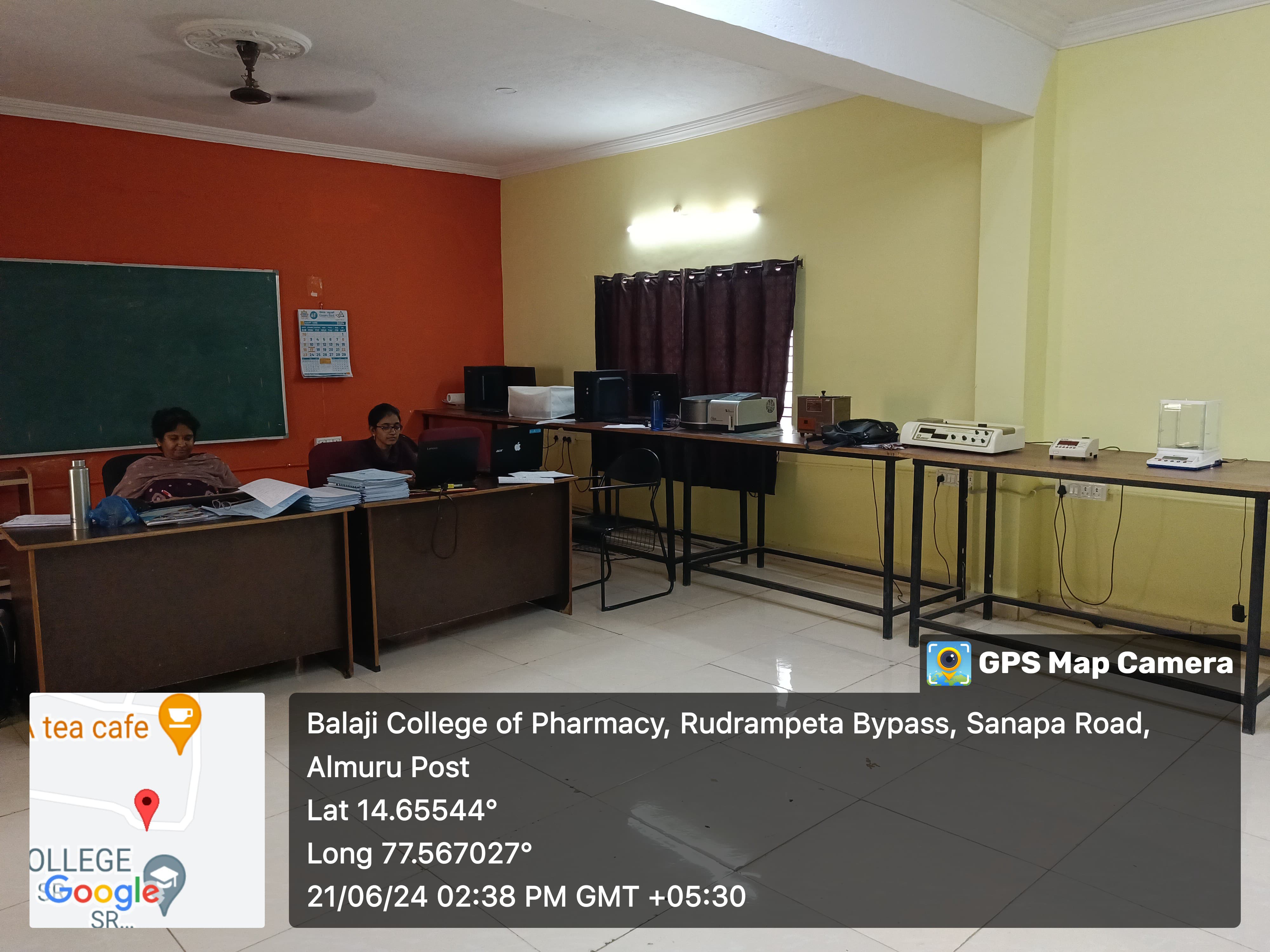 Central Instrumentation & Machine Room - Balaji Pharmacy