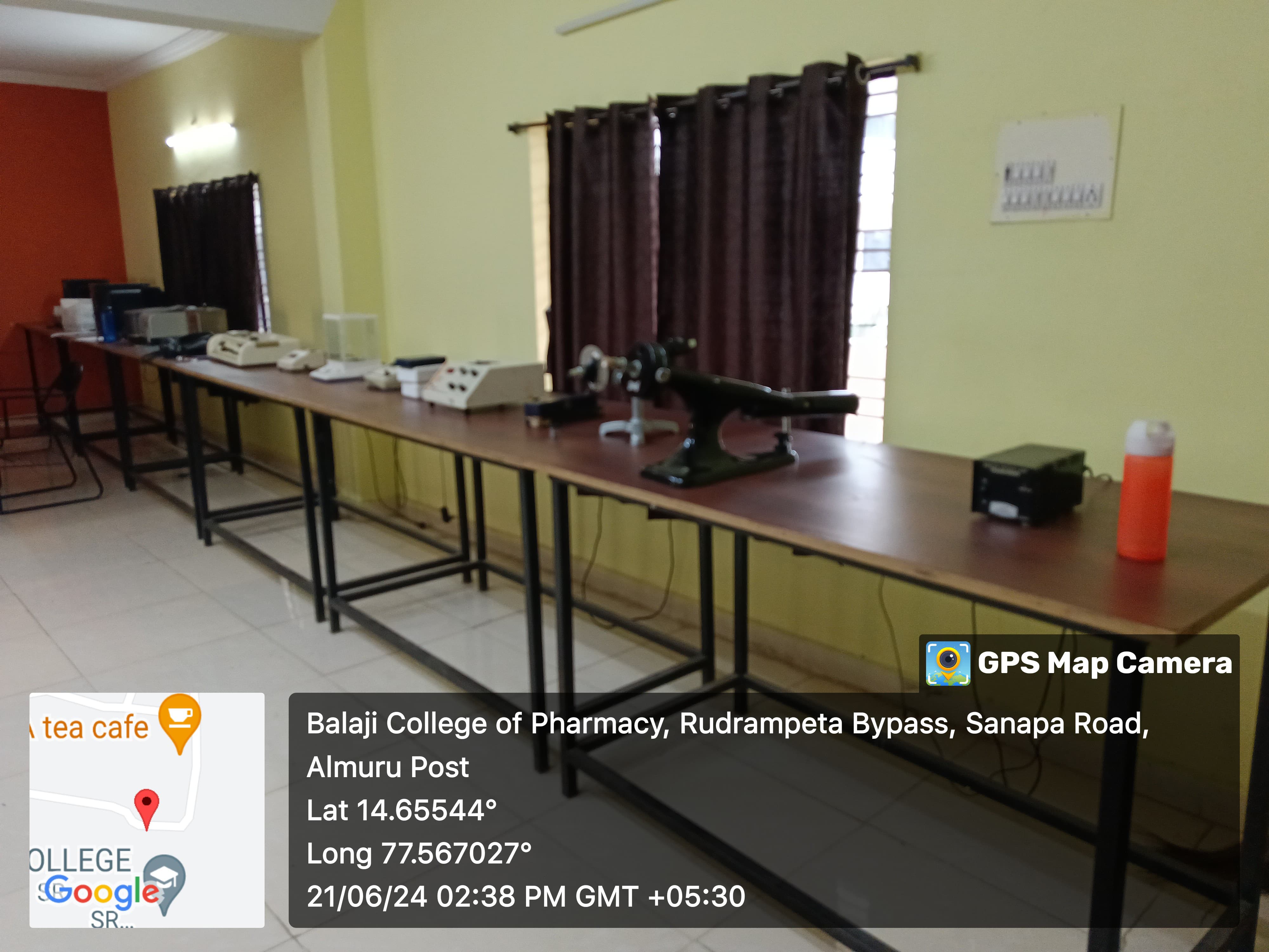 Central Instrumentation & Machine Room - Balaji Pharmacy